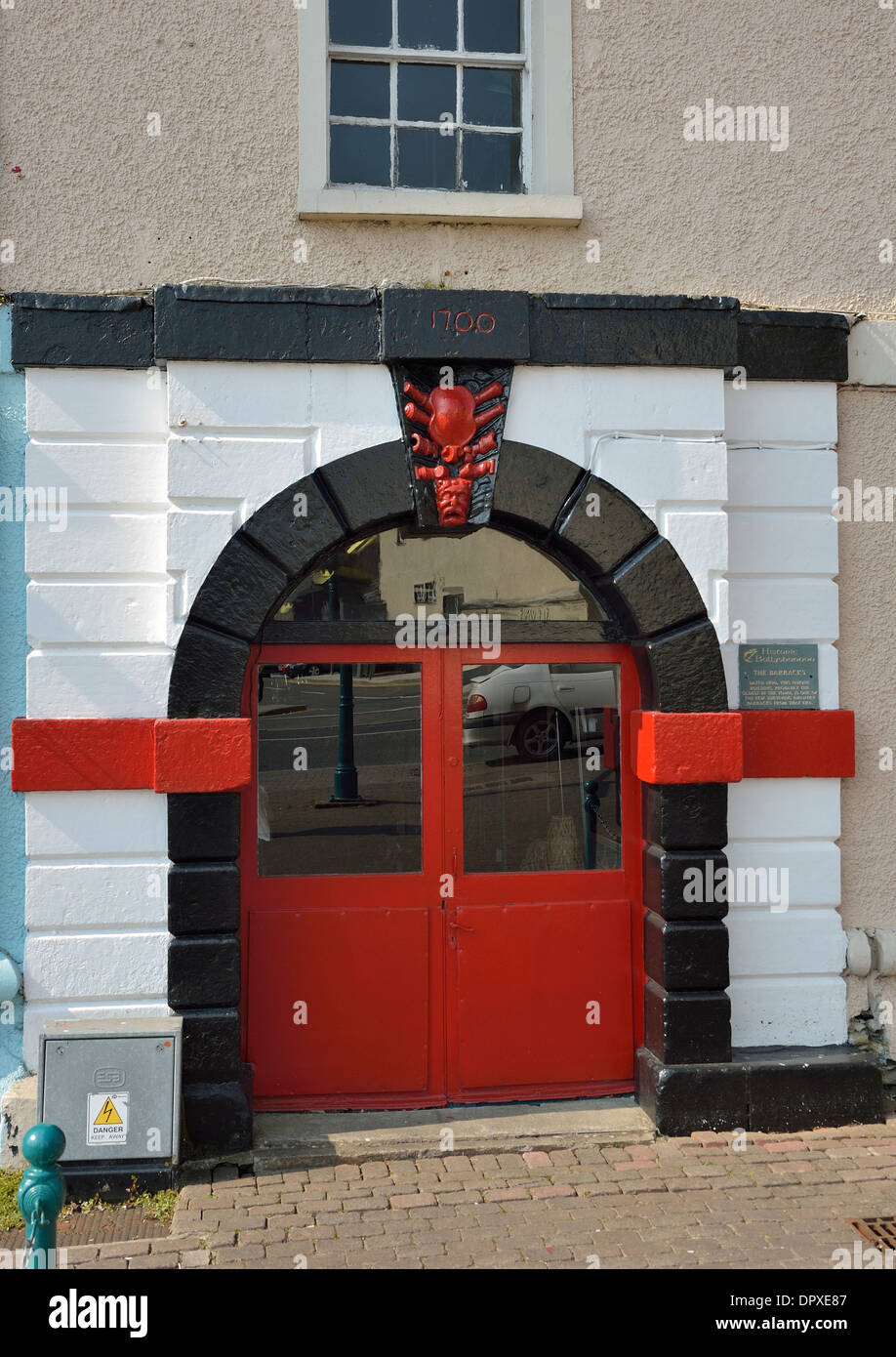 Old English Barracks Ballyshannon County Donegal Ireland Stock Photo ...