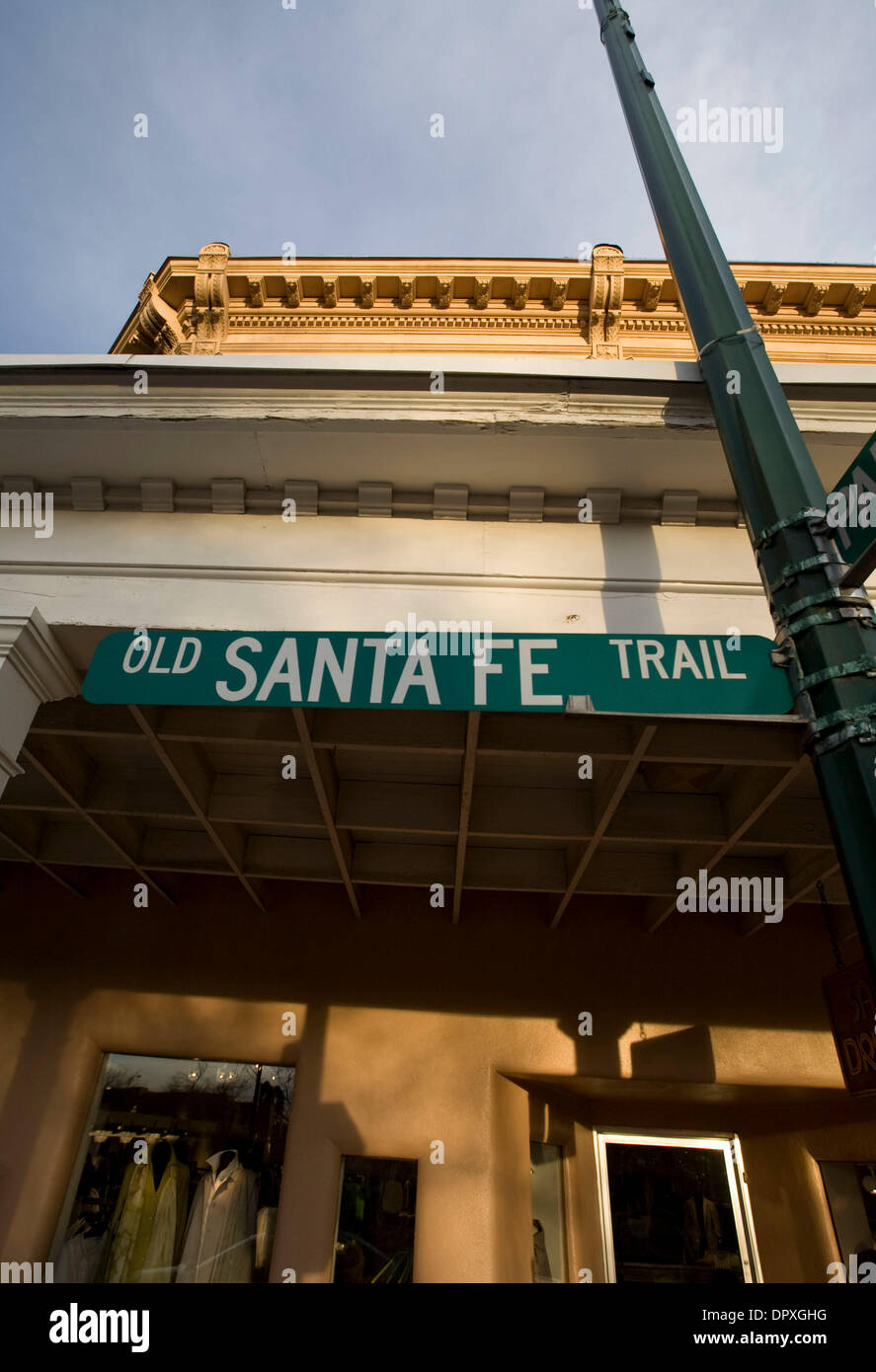 Mar 21, 2009 - Santa Fe, New Mexico, U.S. - Signs on the town square in ...