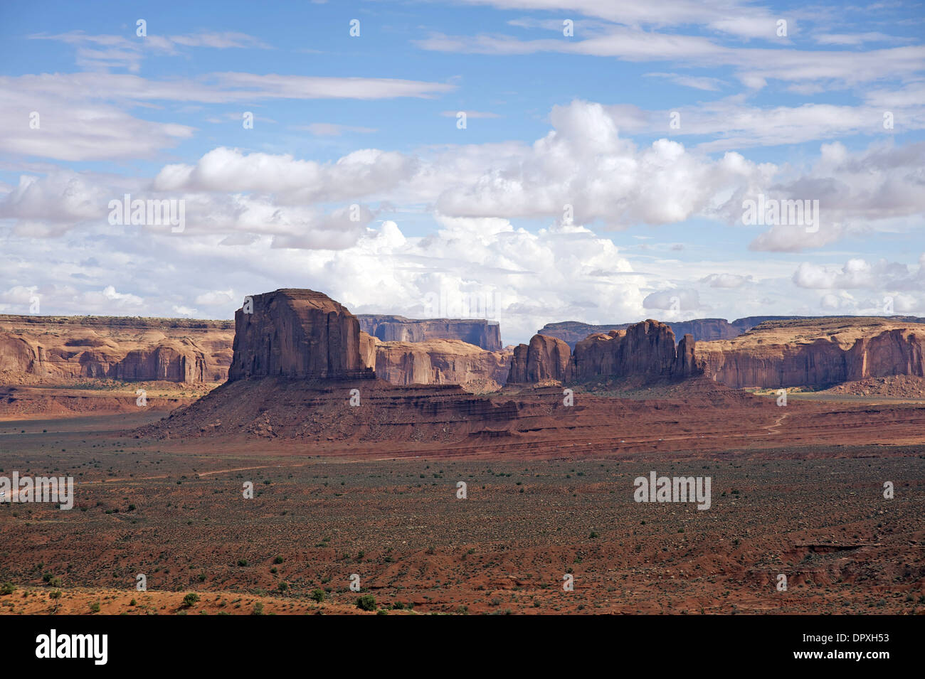 Raw Arizona Lands. Famous Monuments Valley Tribal Park. Northern ...