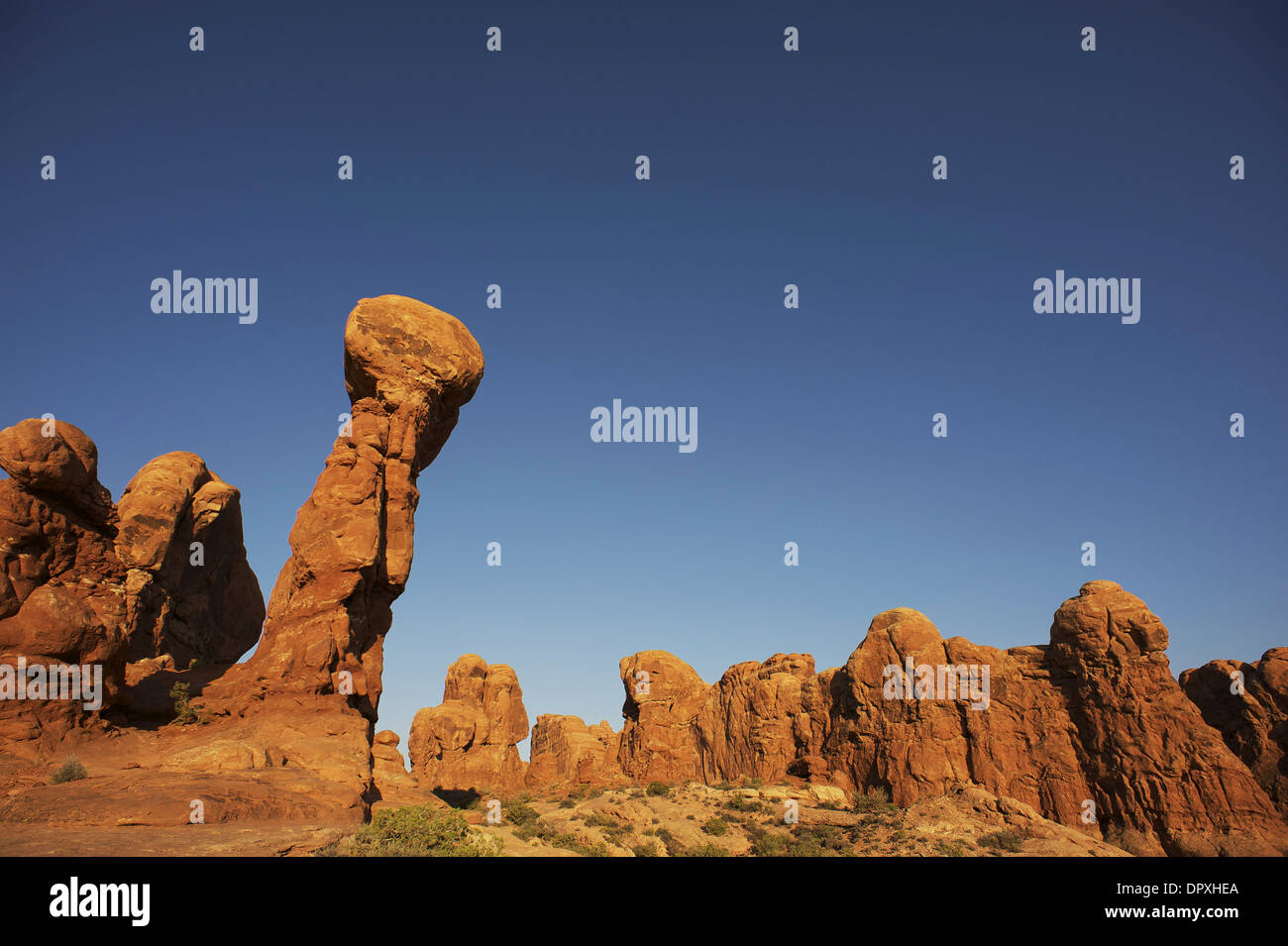Amazing Utah Rock Formations. Arches National Park, Utah, United States ...