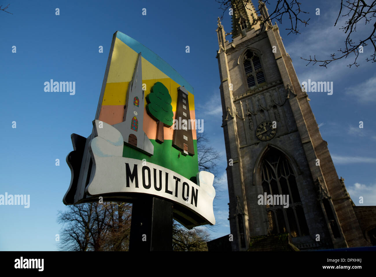 Holbeach village church hi-res stock photography and images - Alamy