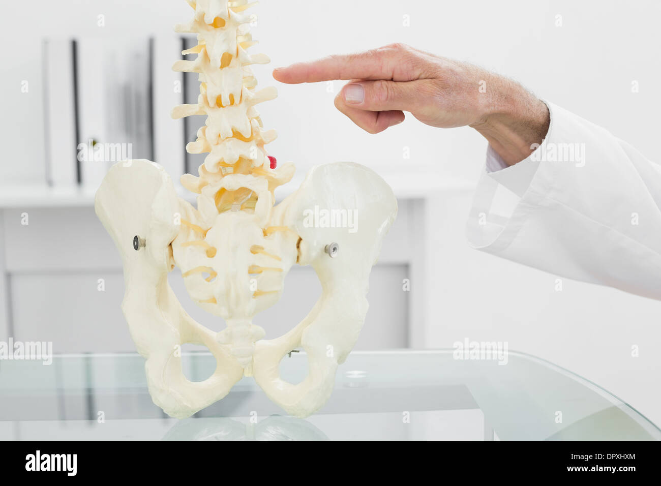 Skeleton hand pointing hi-res stock photography and images - Alamy