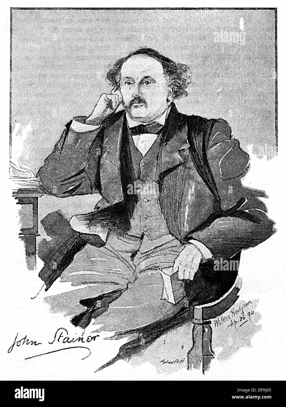 Stainer Black and White Stock Photos & Images - Alamy