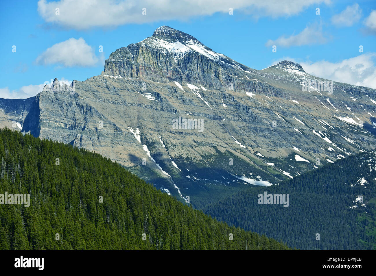 Scenic Montana Mountain Peak. Montana Landscape Stock Photo - Alamy