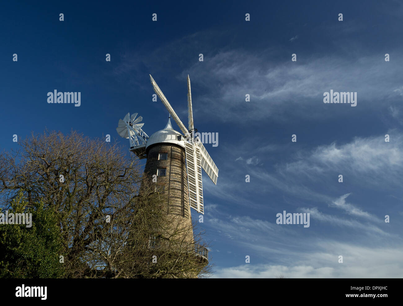 Moulton Windmill, Lincolnshire. The Tallest Windmill in Great Britain ...