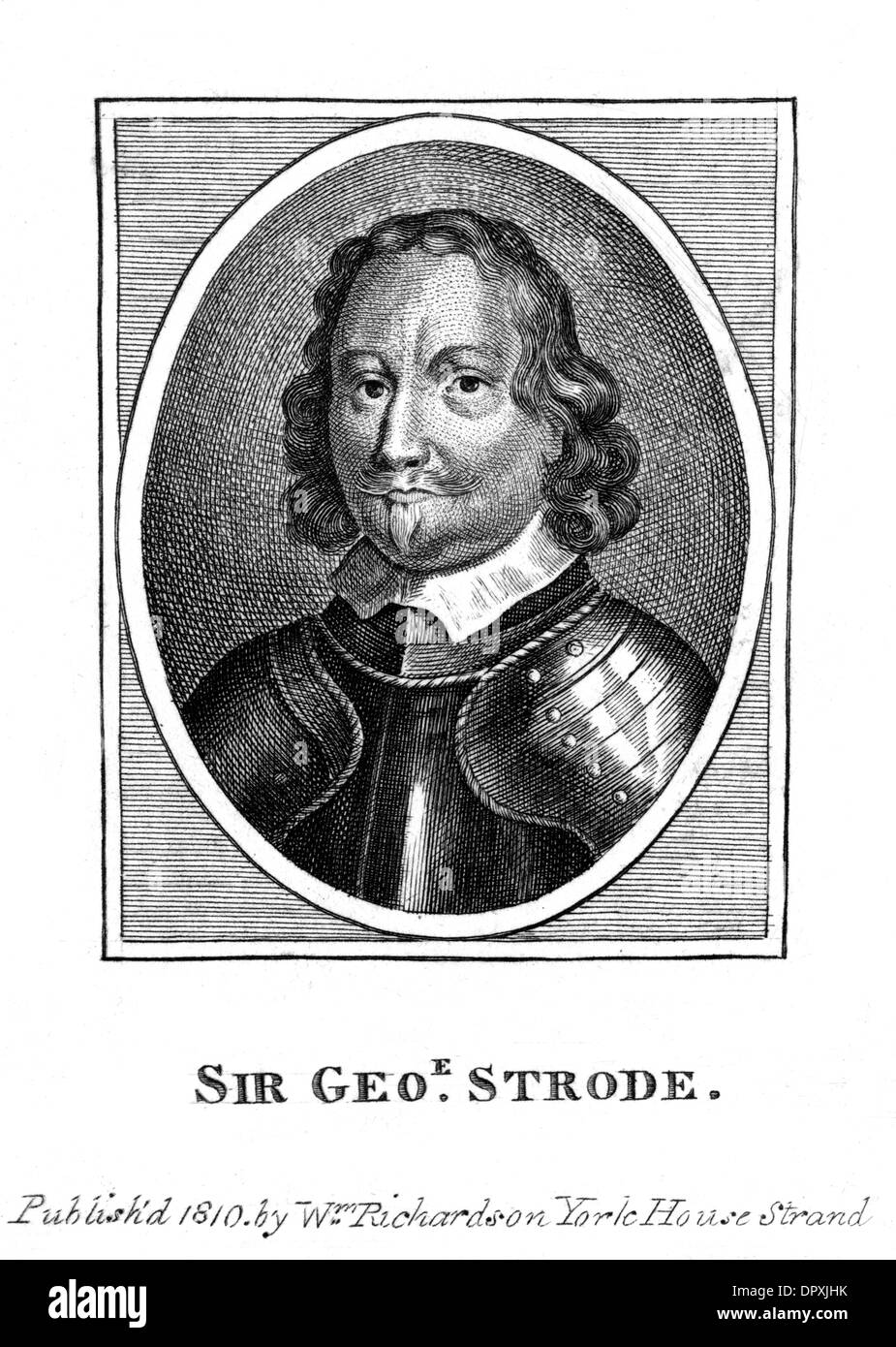 SIR GEORGE STRODE Stock Photo - Alamy