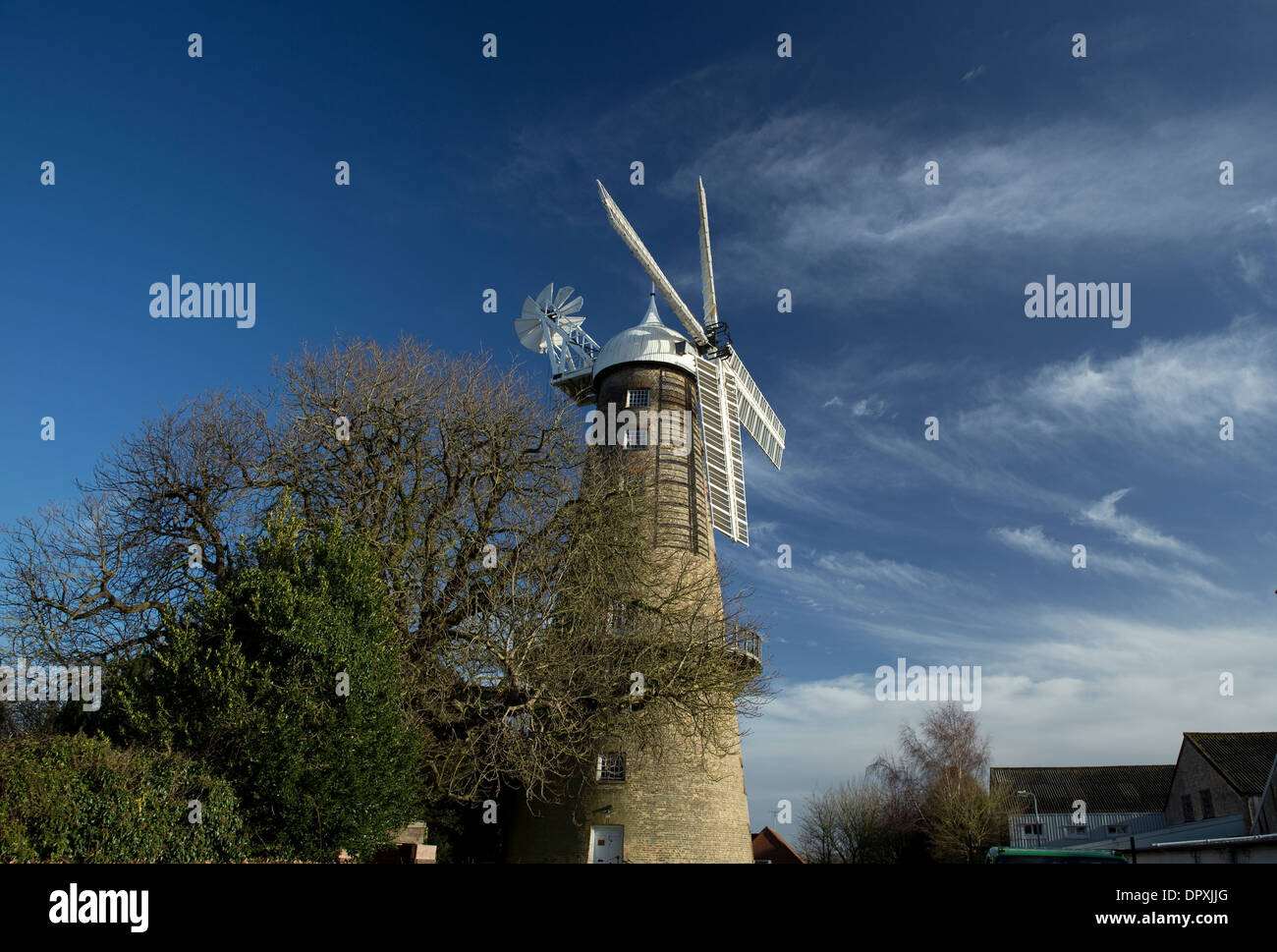 Moulton Windmill, Lincolnshire. The Tallest Windmill in Great Britain ...