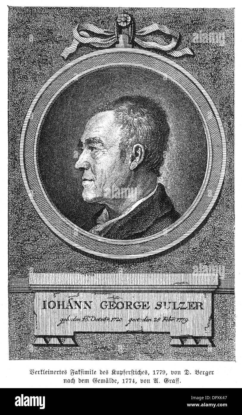 Johann georg sulzer hi-res stock photography and images - Alamy