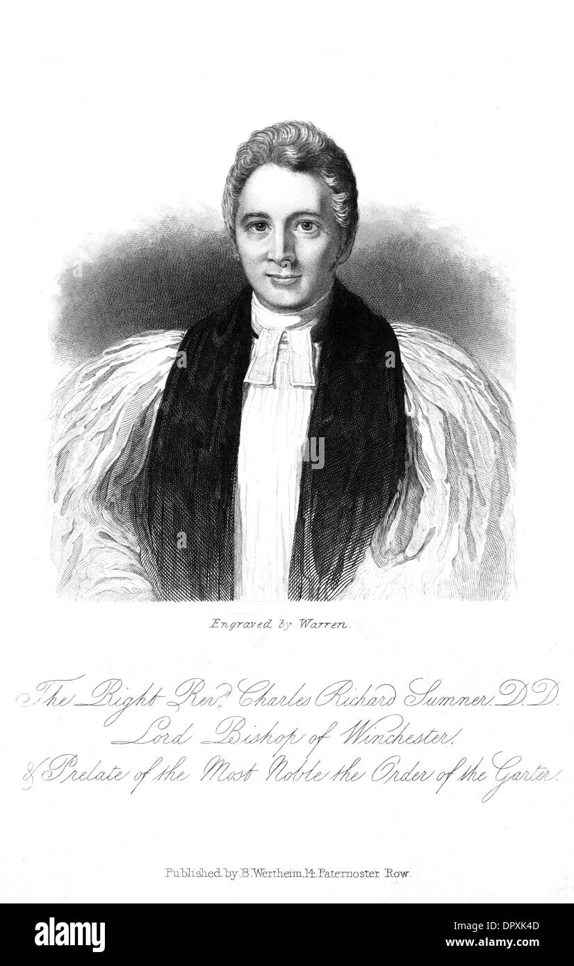 CHARLES RICHARD SUMNER 1 Stock Photo - Alamy