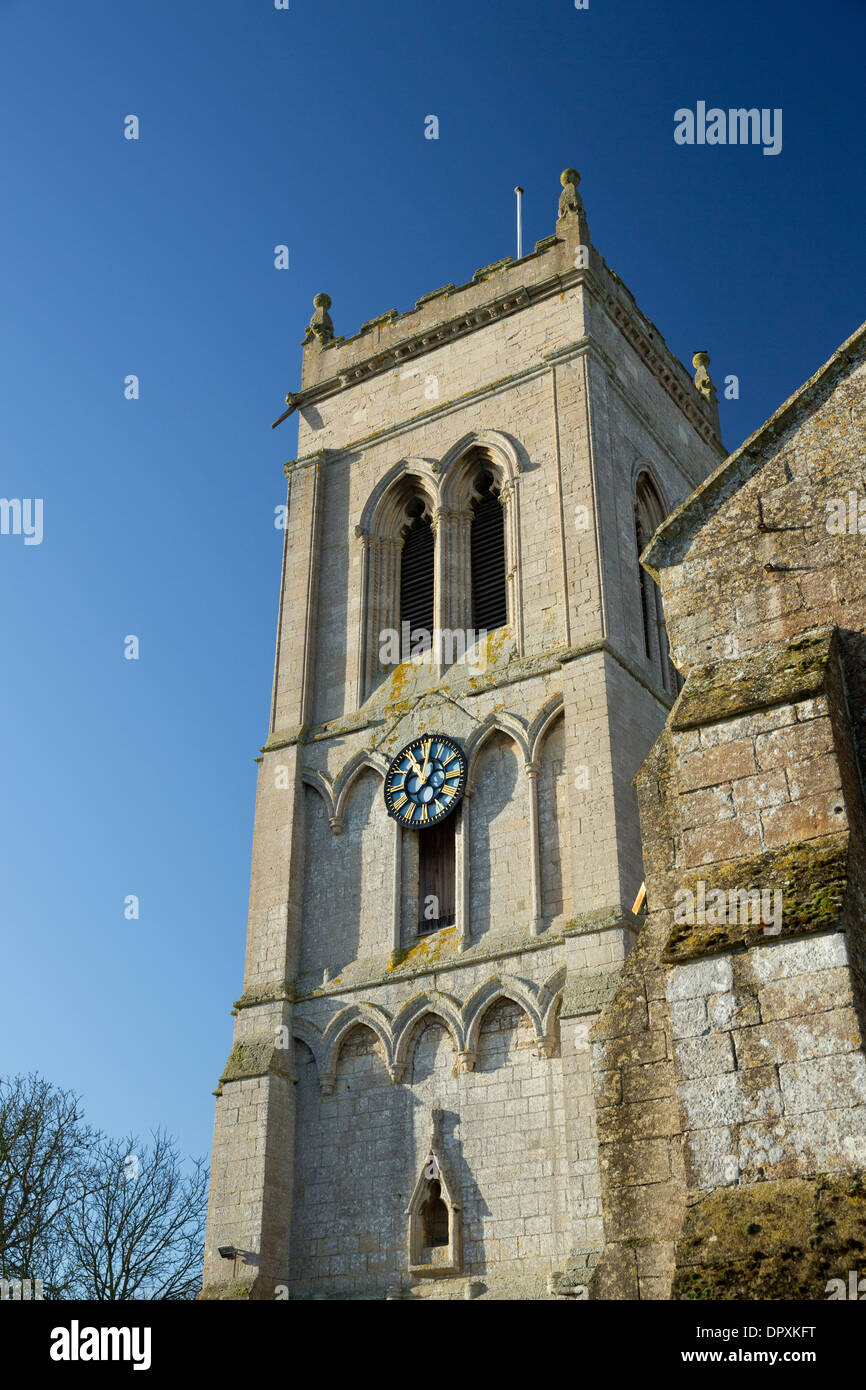 St Mary's Church Whaplode, South Holland, Lincolnshire, UK Stock Photo ...