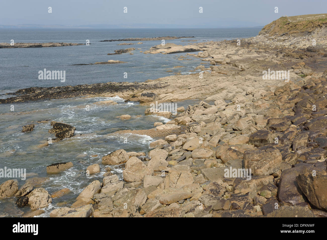 seaside walk Creevy County Donegal Ireland Stock Photo - Alamy