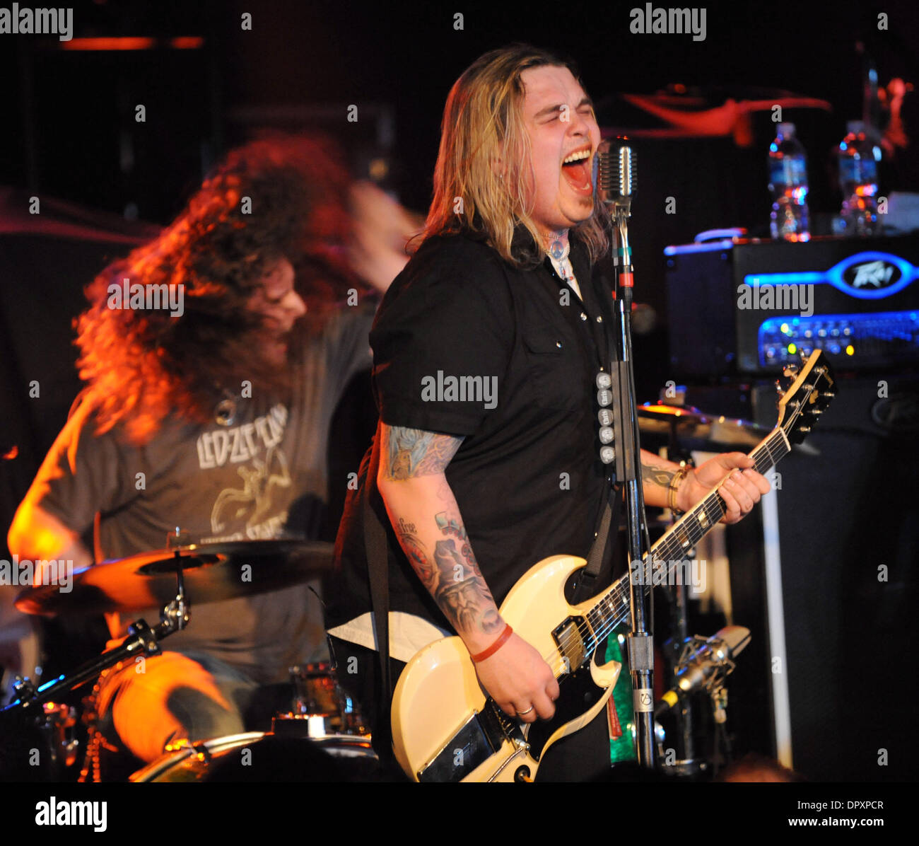 Black stone cherry chris robertson hi-res stock photography and images ...