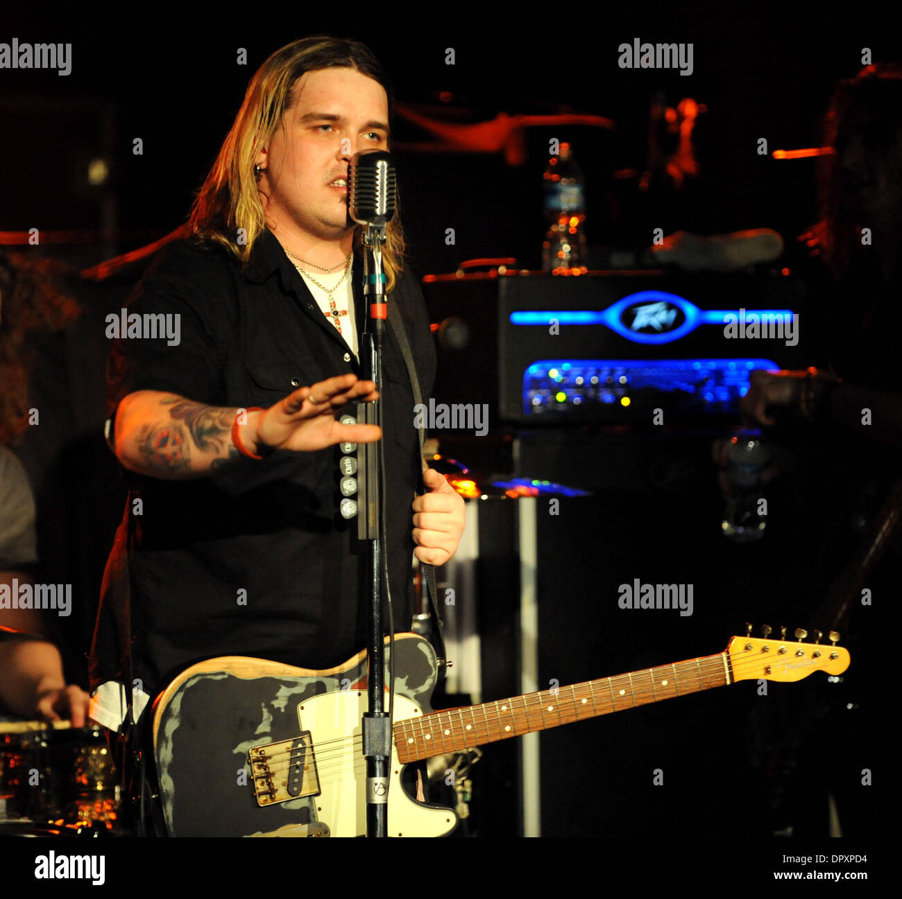 Feb 28, 2009 - Raleigh, North Carolina - Singer/Guitarist CHRIS ...