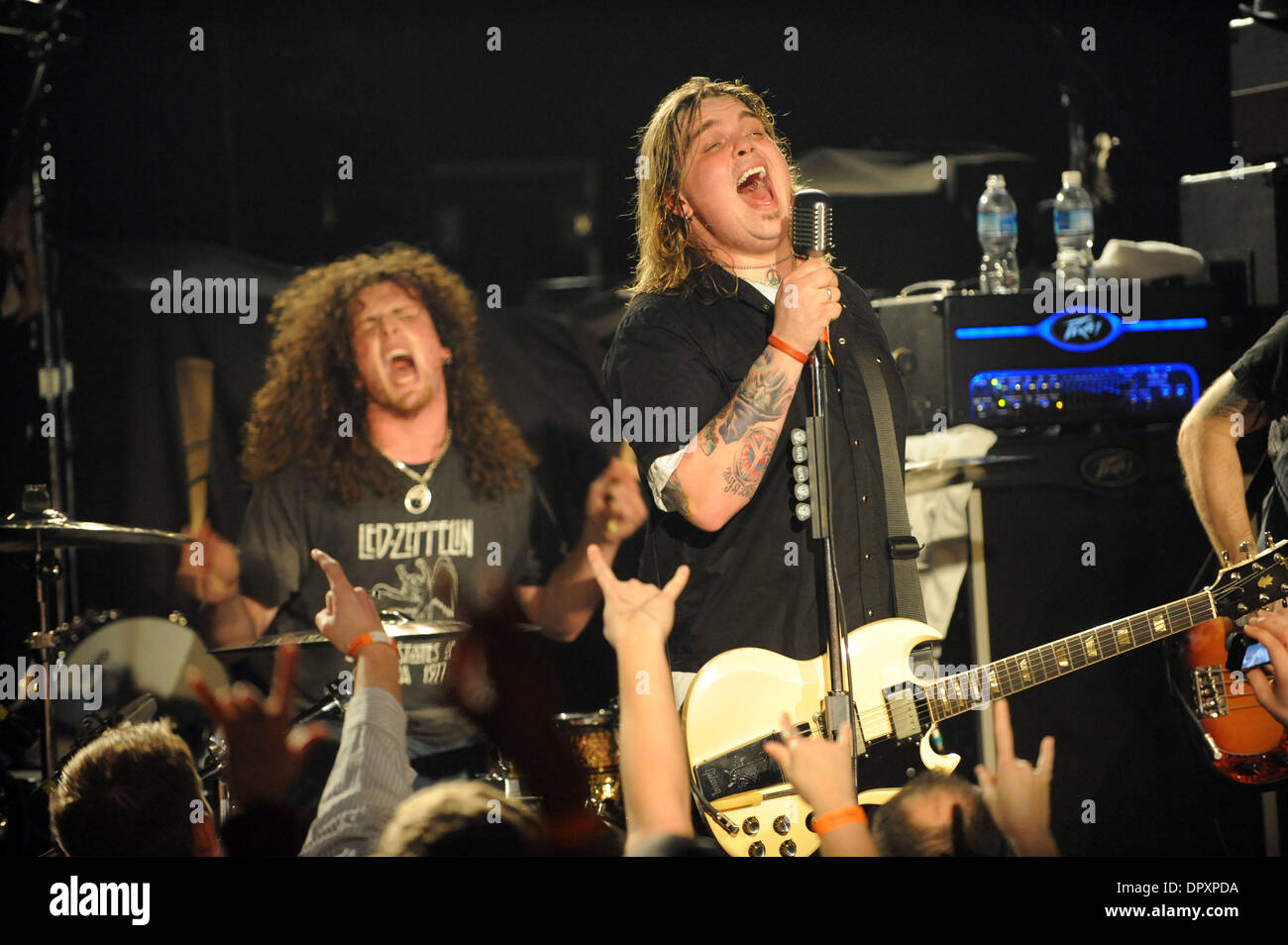 Black stone cherry chris robertson hi-res stock photography and images ...