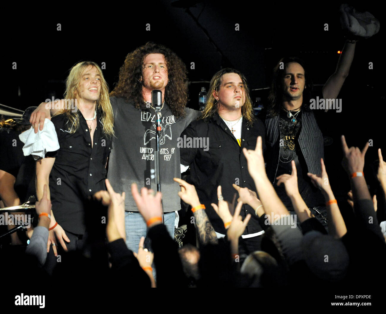 John fred young chris robertson ben wells jon lawhon hi-res stock ...