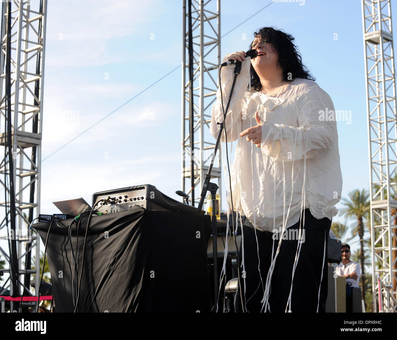 Apr 19, 2009 - Indio, California; USA - Singer ANTONY HEGARTY of the ...