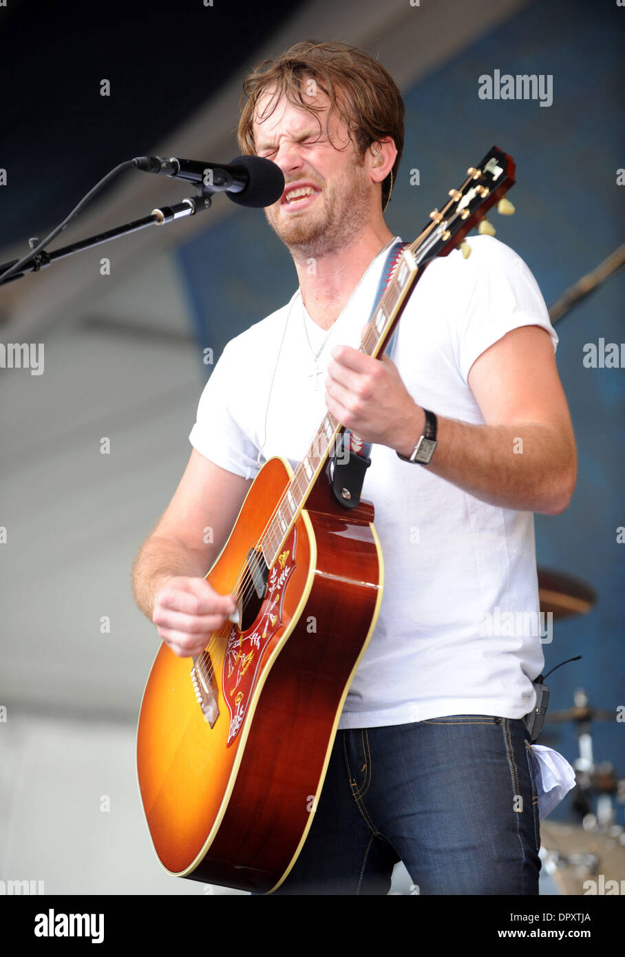 May 02, 2009 - New Orleans, Louisiana, USA - Singer/Guitarist CALEB ...