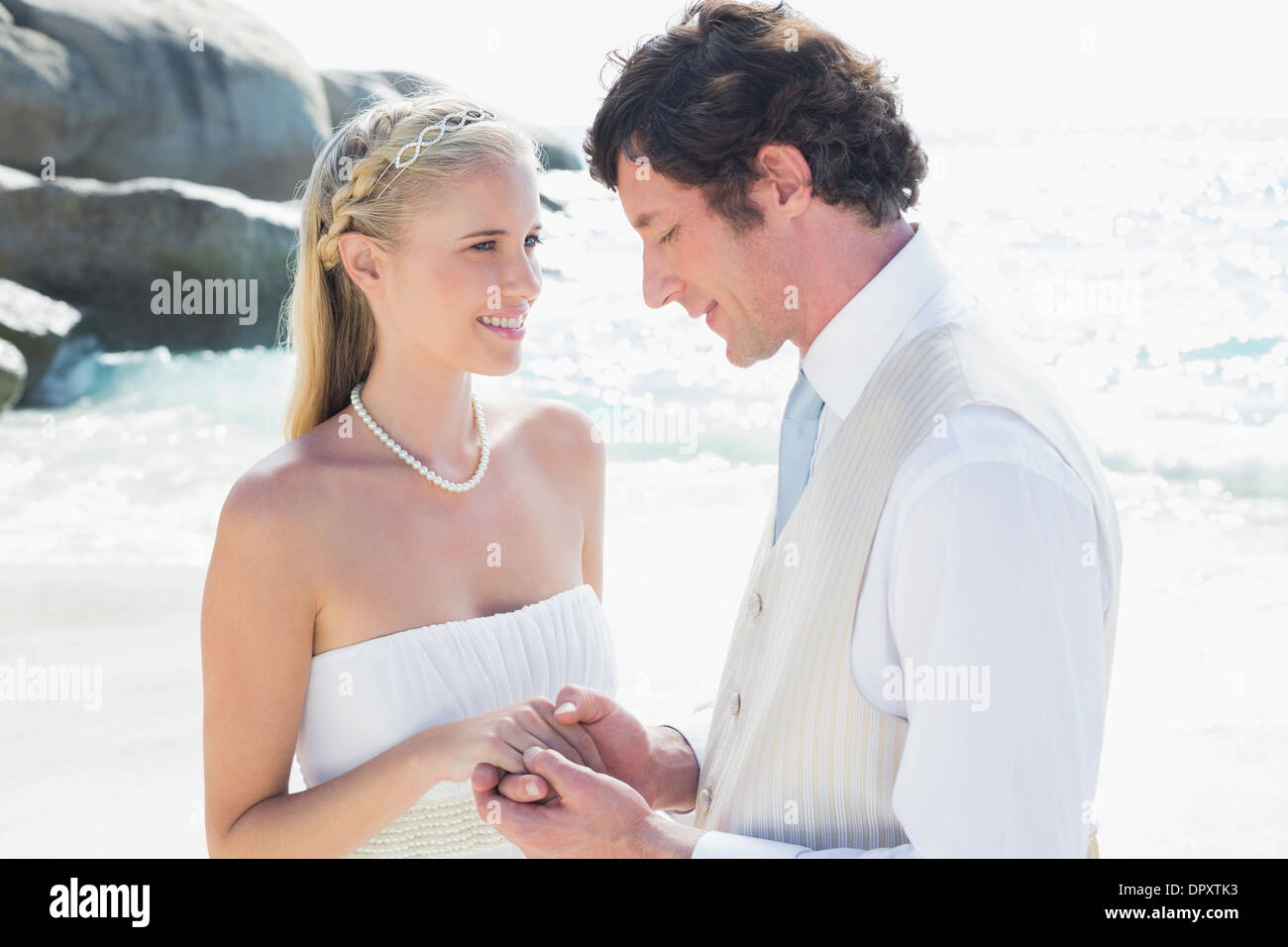 With his new bride hi-res stock photography and images - Alamy