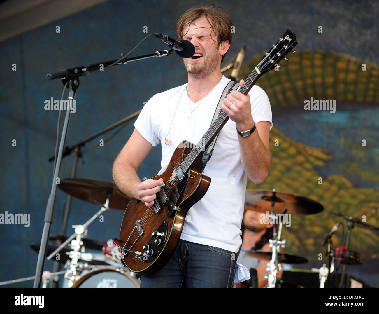 May 02, 2009 - New Orleans, Louisiana, USA - Singer/Guitarist CALEB ...