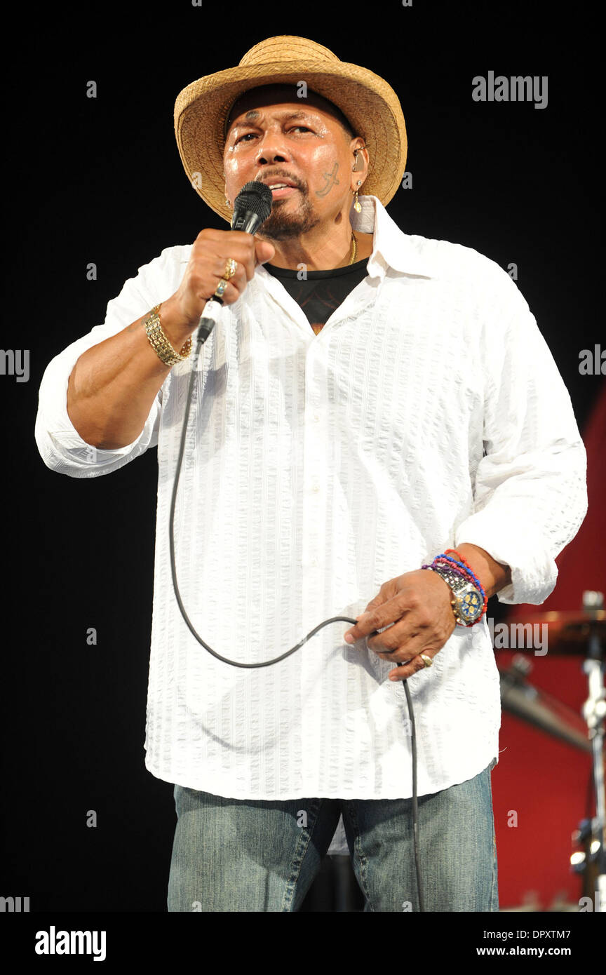 May 02, 2009 - New Orleans, Louisiana, USA - Singer AARON NEVILLE ...