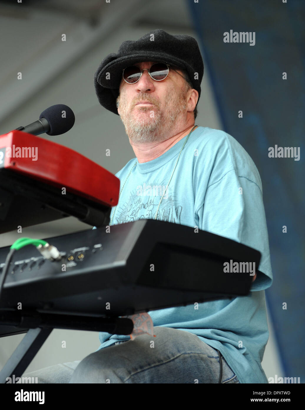 May 03, 2009 - New Orleans, Louisiana, USA - Musician JON CLEARY and ...