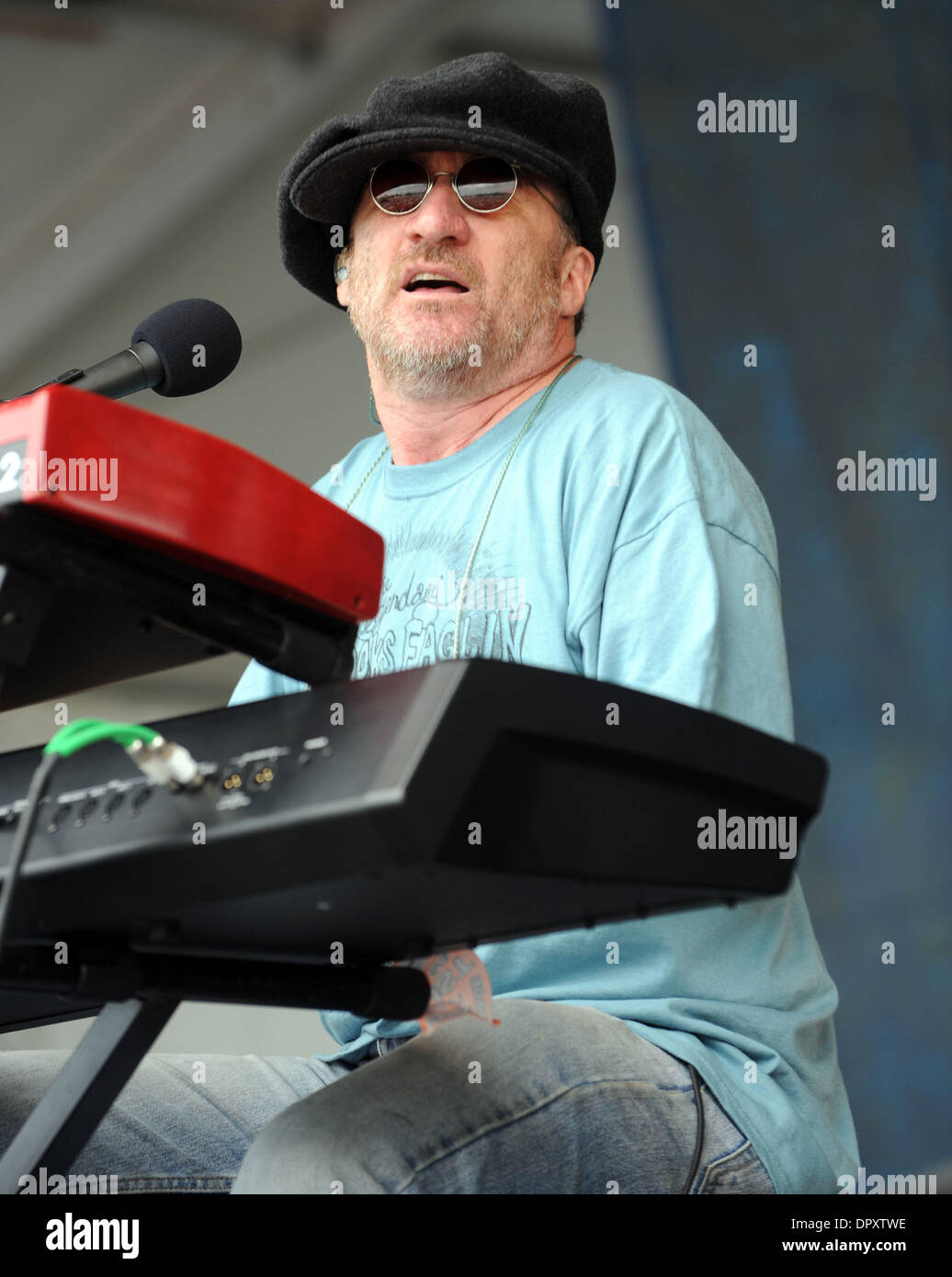 May 03, 2009 - New Orleans, Louisiana, USA - Musician JON CLEARY and ...