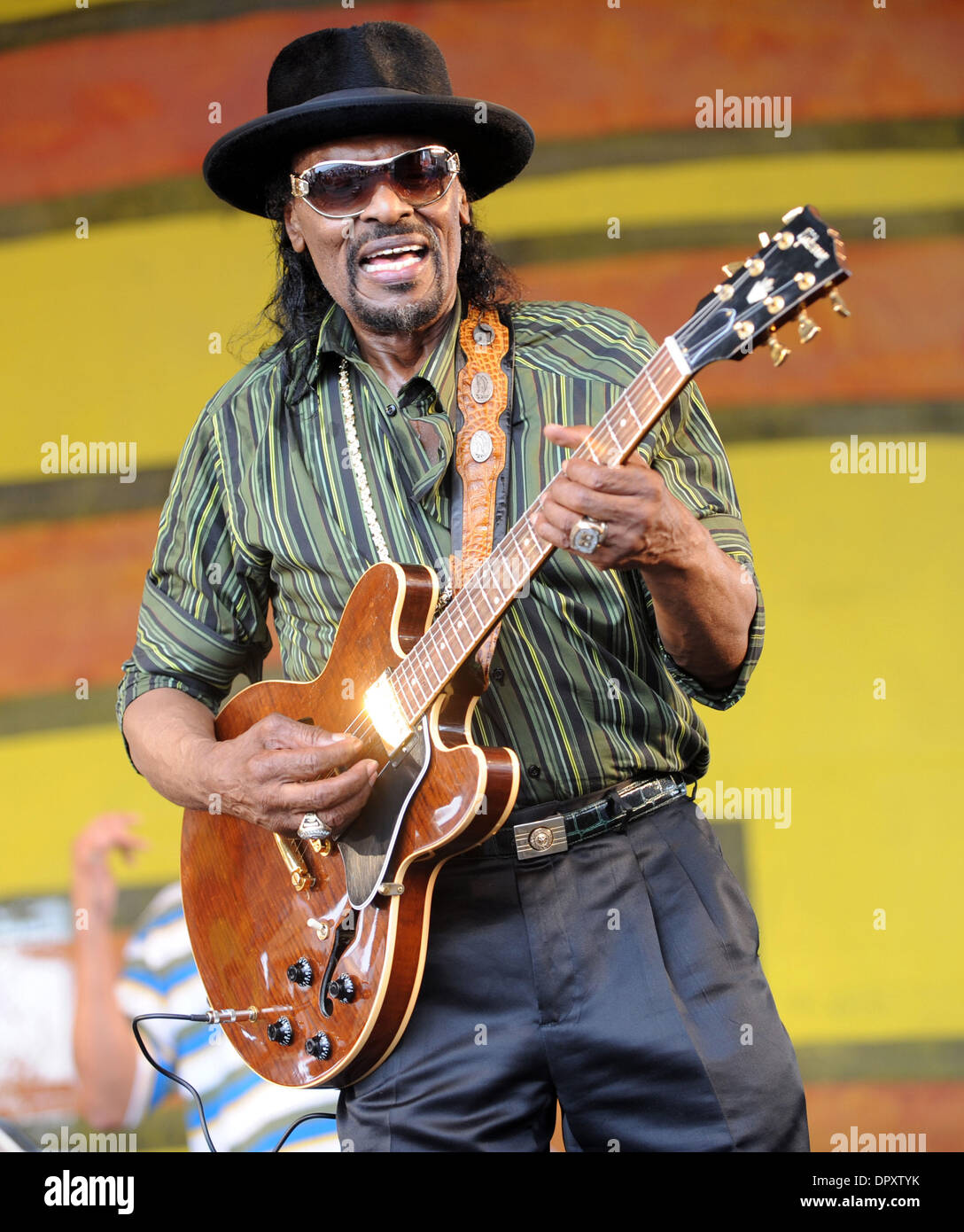 May 03, 2009 - New Orleans, Louisiana, USA - Musician CHUCK BROWN ...