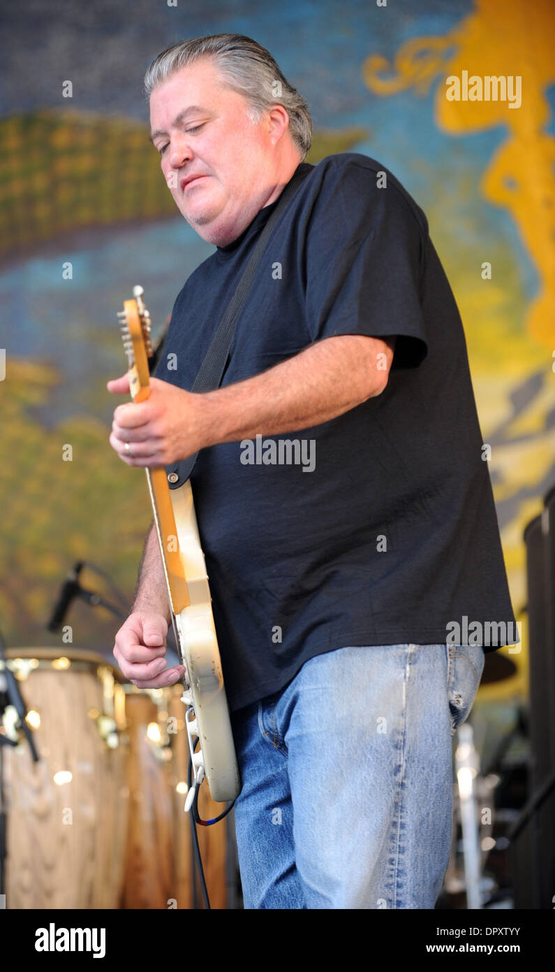 May 03, 2009 - New Orleans, Louisiana, USA - Musician DAVID HIDALGO of ...
