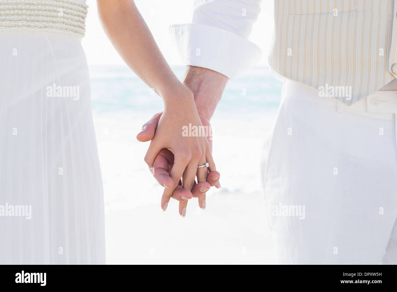 Hand in hand marriage hi-res stock photography and images - Alamy