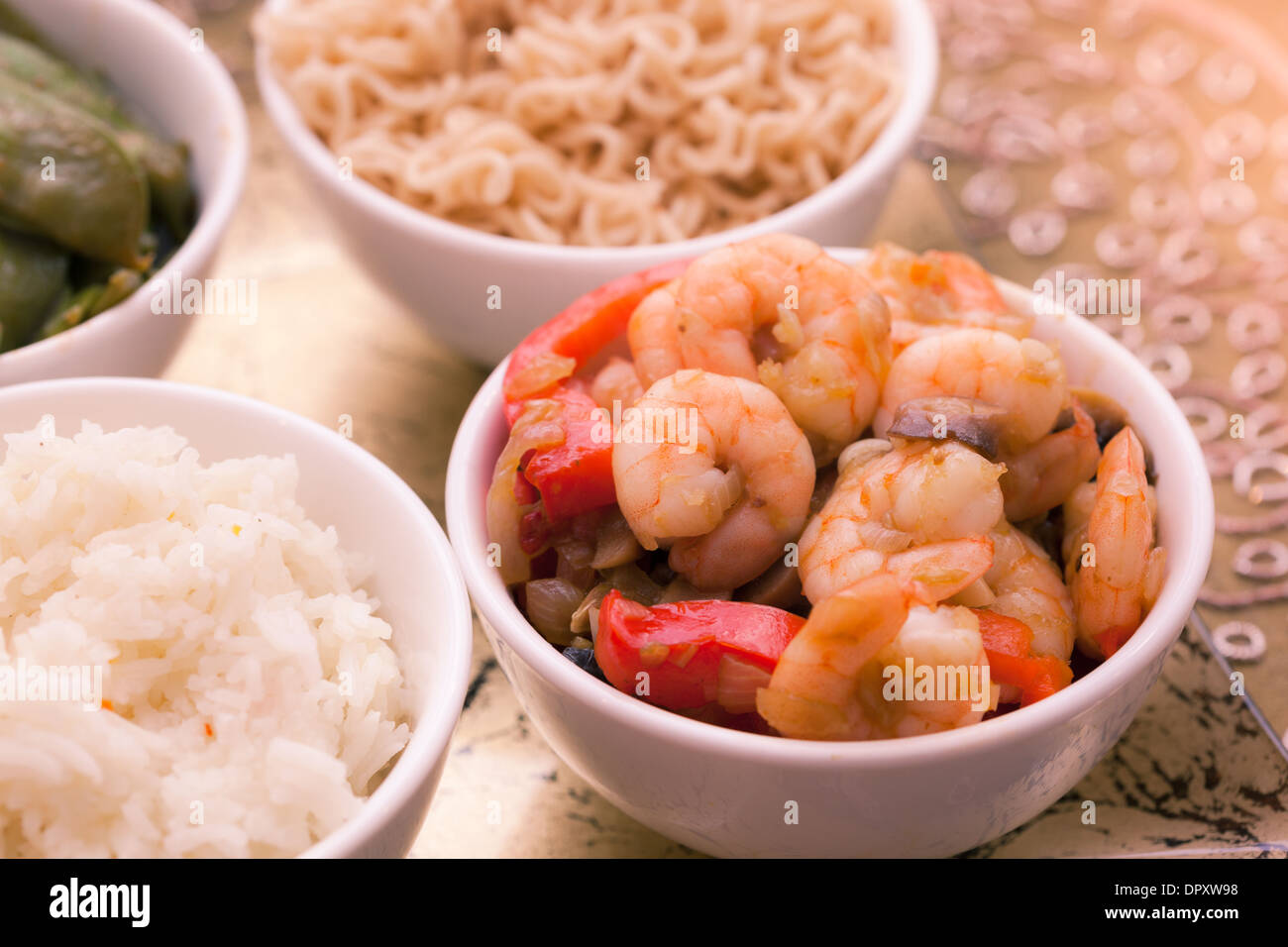 Rice noddles hi-res stock photography and images - Alamy