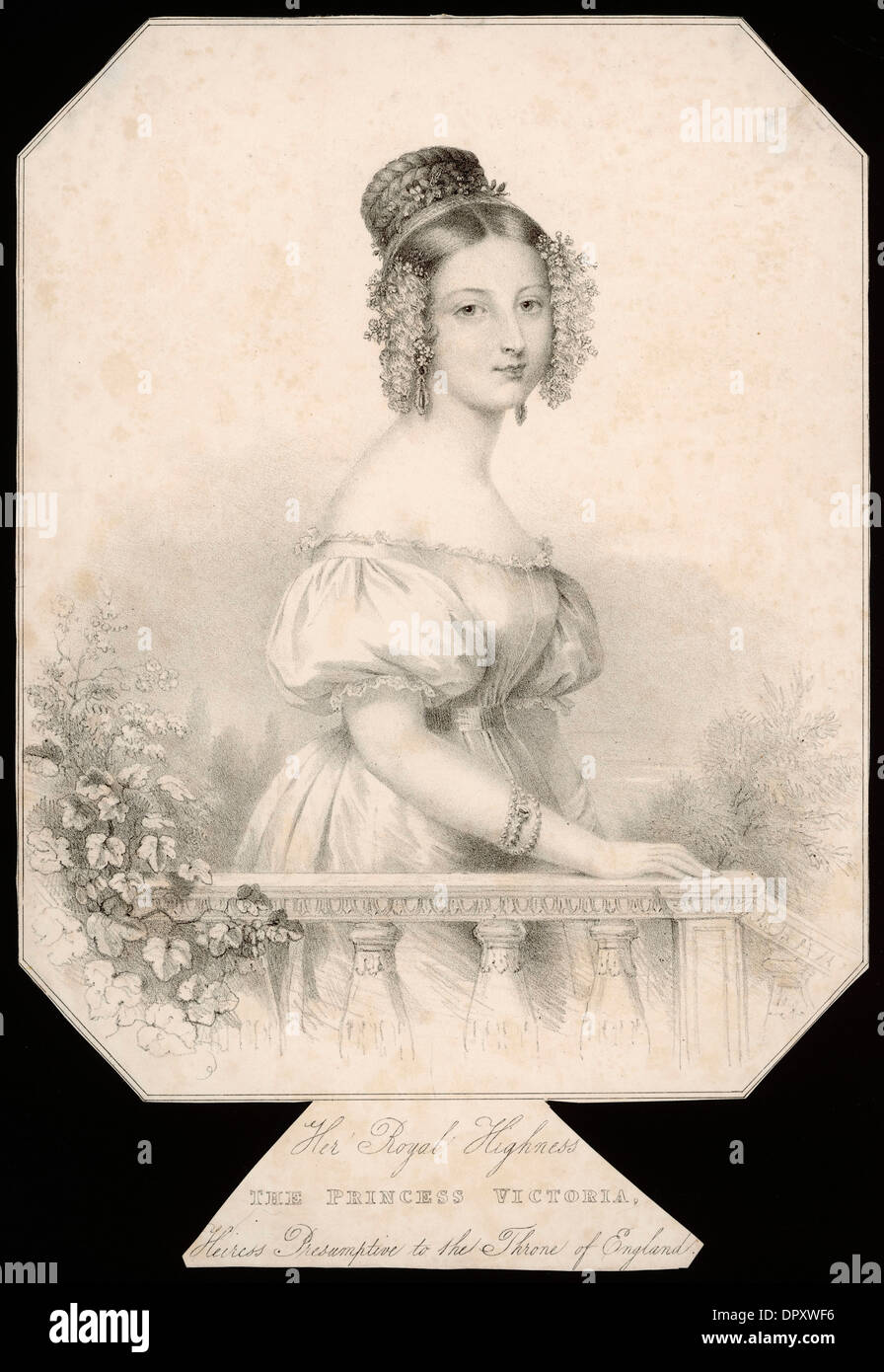 Princess victoria england hi-res stock photography and images - Alamy