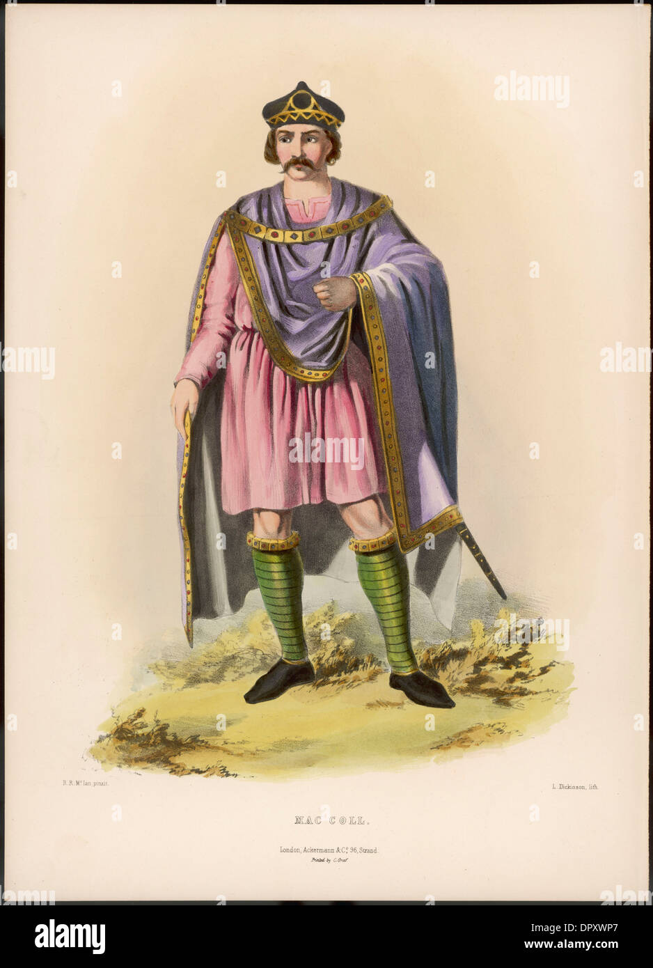 CLAN MAC COLL Stock Photo - Alamy