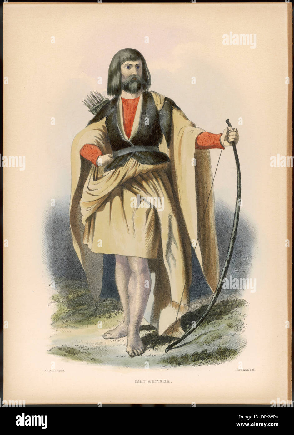 CLAN MAC ARTHUR Stock Photo - Alamy