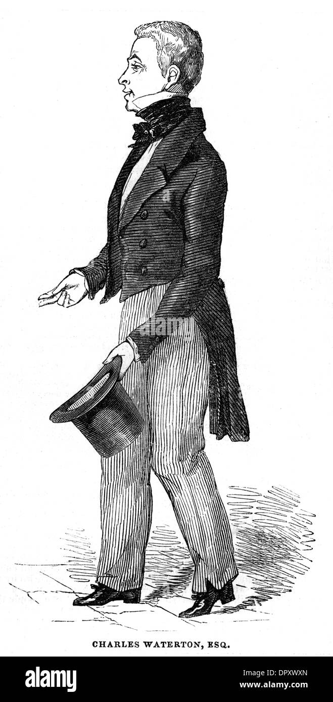 Charles waterton naturalist Black and White Stock Photos & Images - Alamy