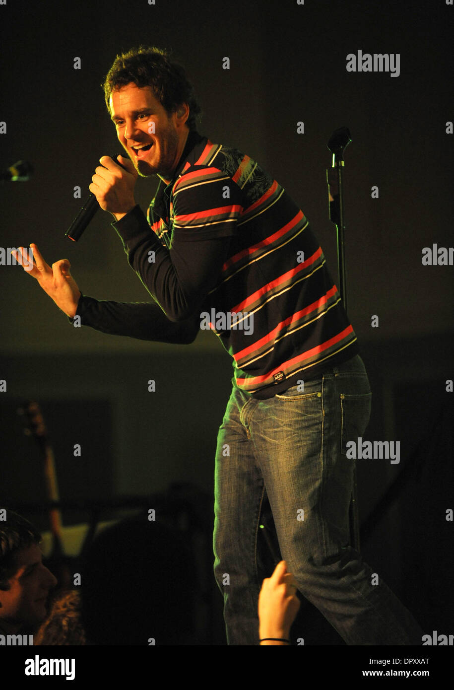 Jan 26, 2009 - Wilmington, North Carolina, USA - Singer BARRY PRIVETT ...