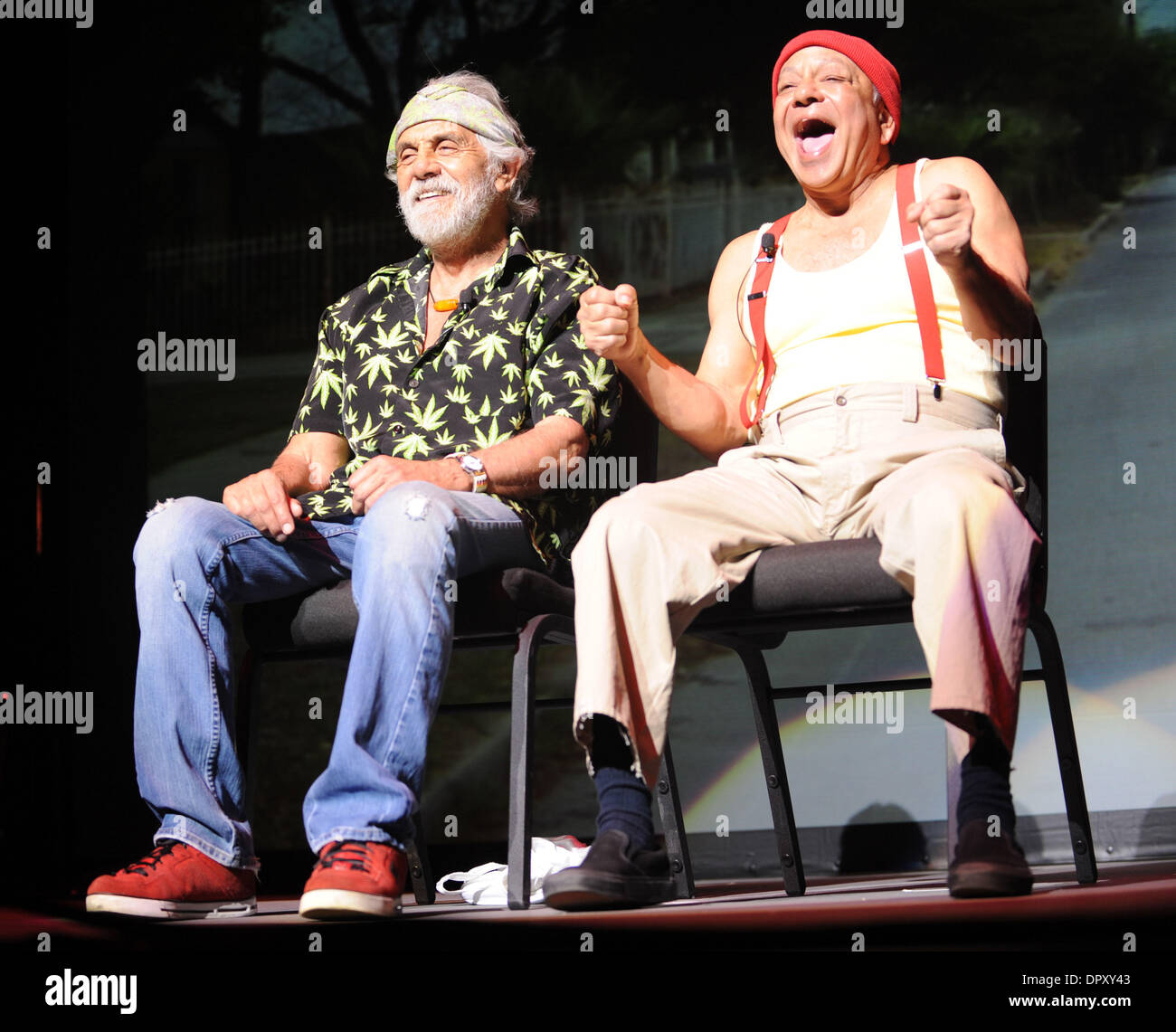 Apr 03, 2009 - Durham, North Carolina, USA - (R-L) Comedians RICHARD ...