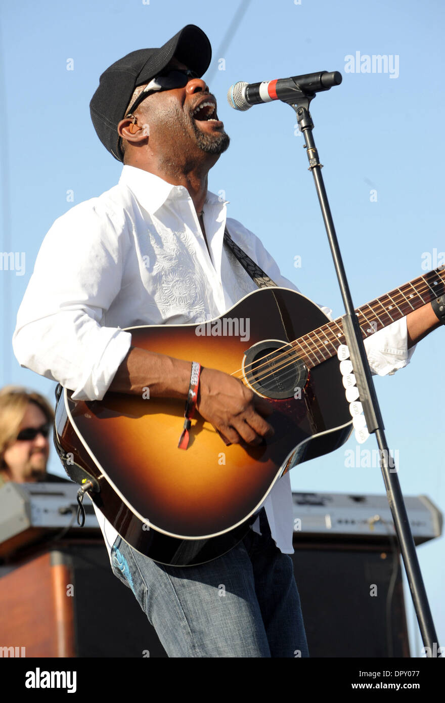 Darius rucker performs at stagecoach hi-res stock photography and ...