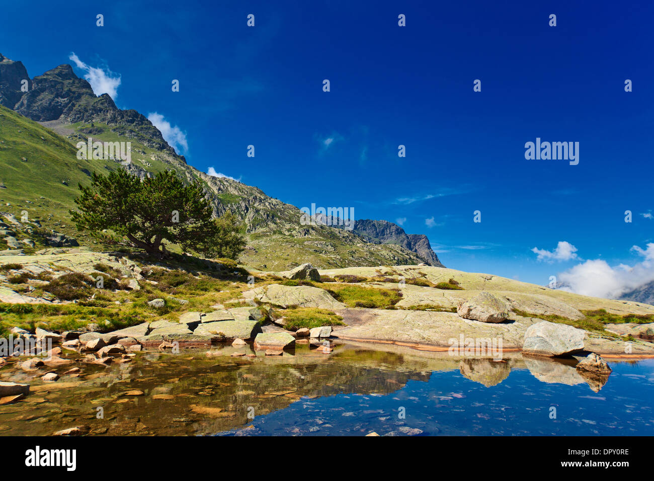 Mountain lake pyrenees france hi-res stock photography and images - Alamy