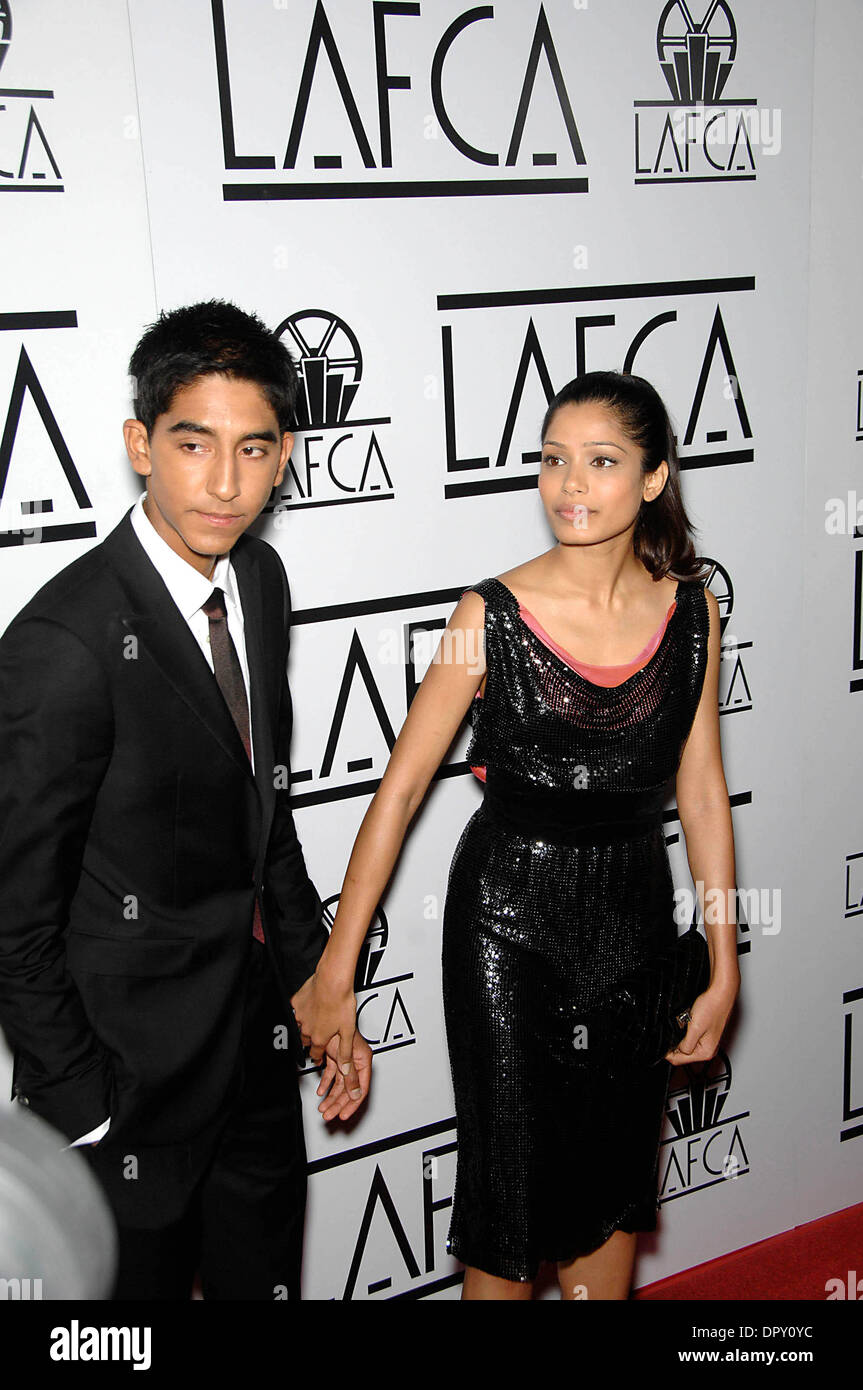 Dev Patel and Freida Pinto during the 34th Annual Los Angeles Film ...