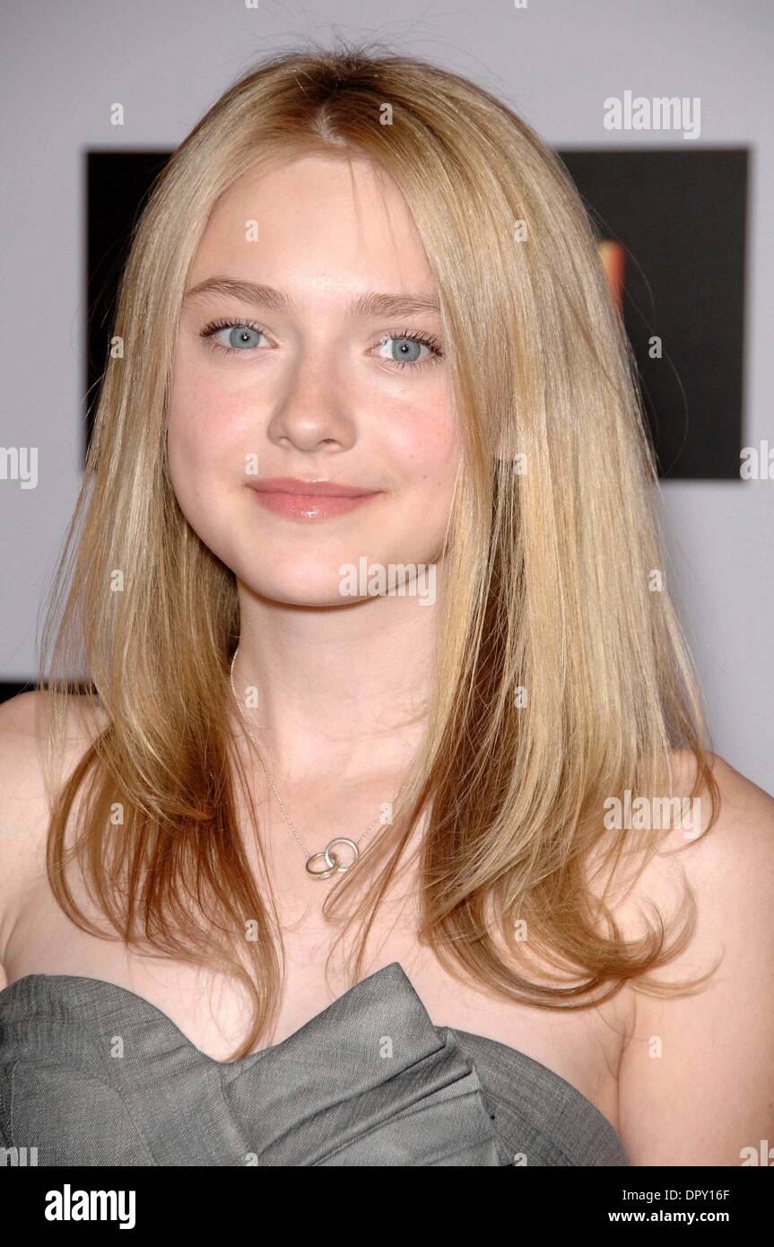 Dakota Fanning during the premiere of the new movie from Summit ...
