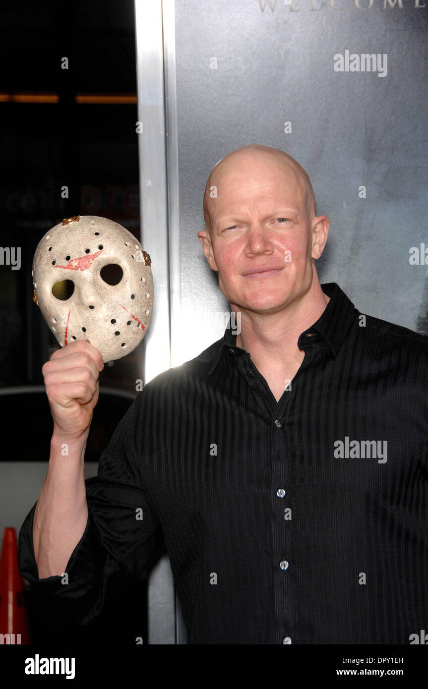 Derek Mears during the premiere of the new movie from New Line Cinema ...