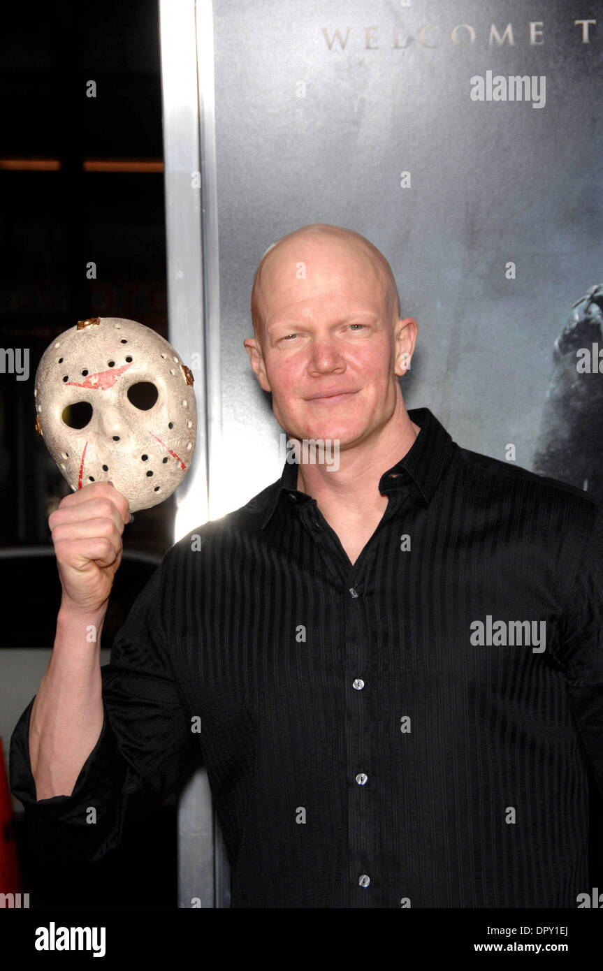 Derek Mears during the premiere of the new movie from New Line Cinema ...
