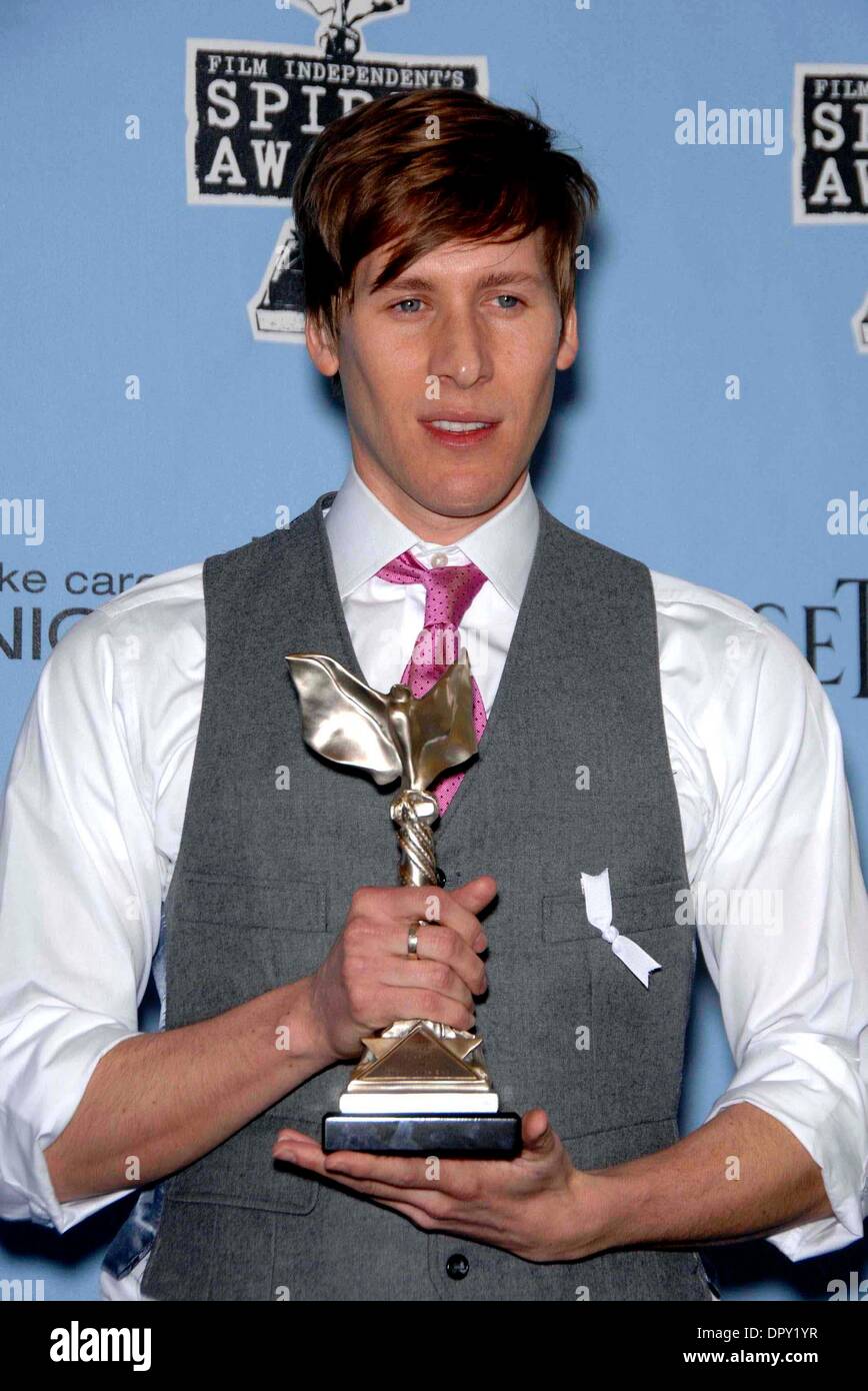 Dustin Lance Black during the Film Independent's 2009 Spirit Awards ...