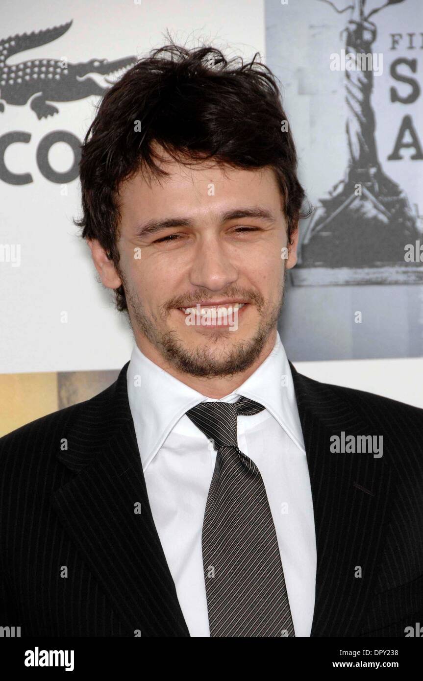 James Franco during the Film Independent's 2009 Spirit Awards, held on ...