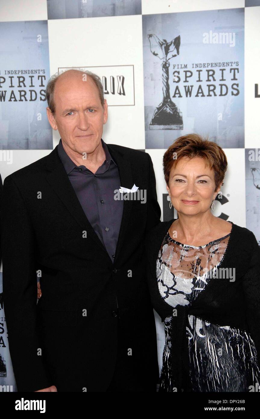 Richard Jenkins and Sharon R. Frederick during the Film Independent's ...