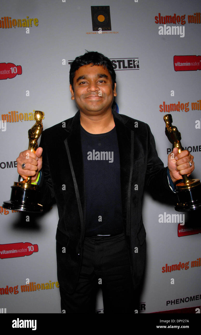 A.R. Rahman during the Fox Searchlight's official Oscar After Party for ...