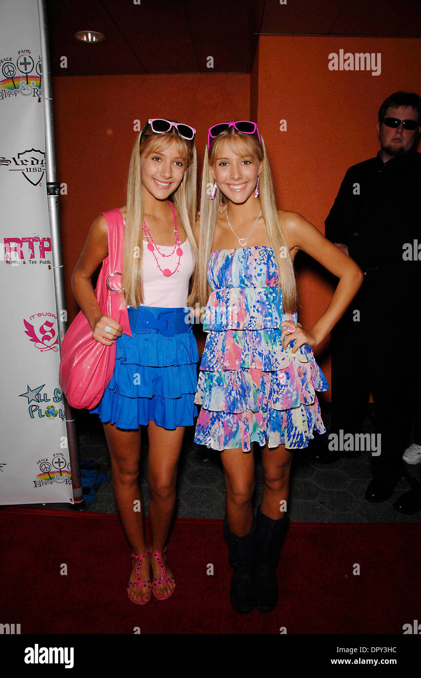 BECKY ROSSO and MILLY ROSSO during the Celebrity Launch of the Rainbow ...