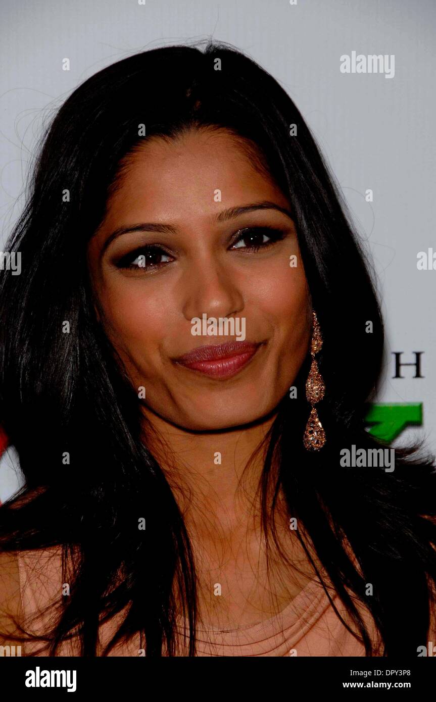 Freida Pinto during the 2009 Producer Guild Awards, held at the ...