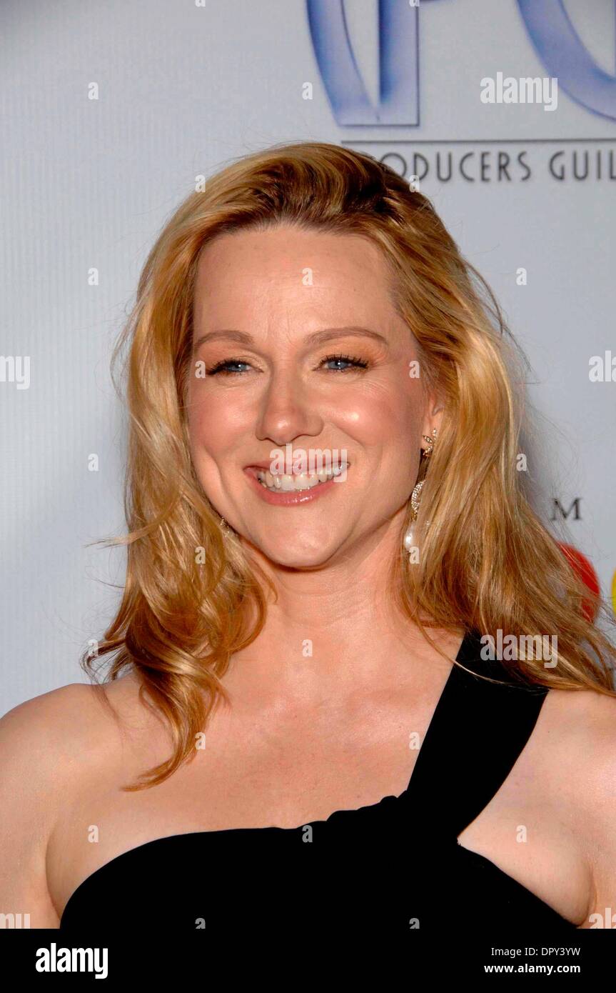 Laura Linney during the 2009 Producer Guild Awards, held at the ...