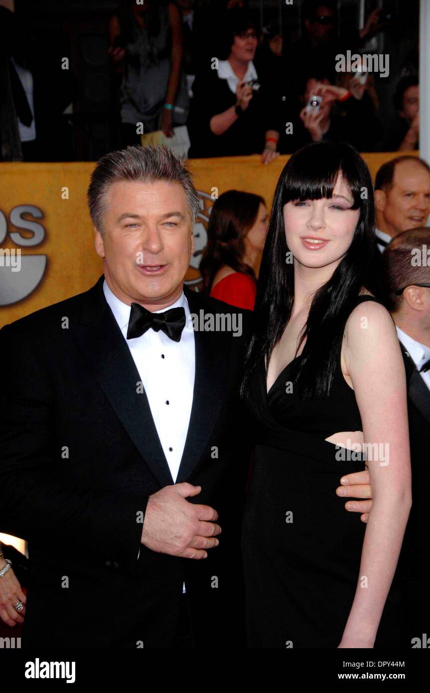 Alec Baldwin and Ireland Baldwin during the 15th Annual Screen Actors ...
